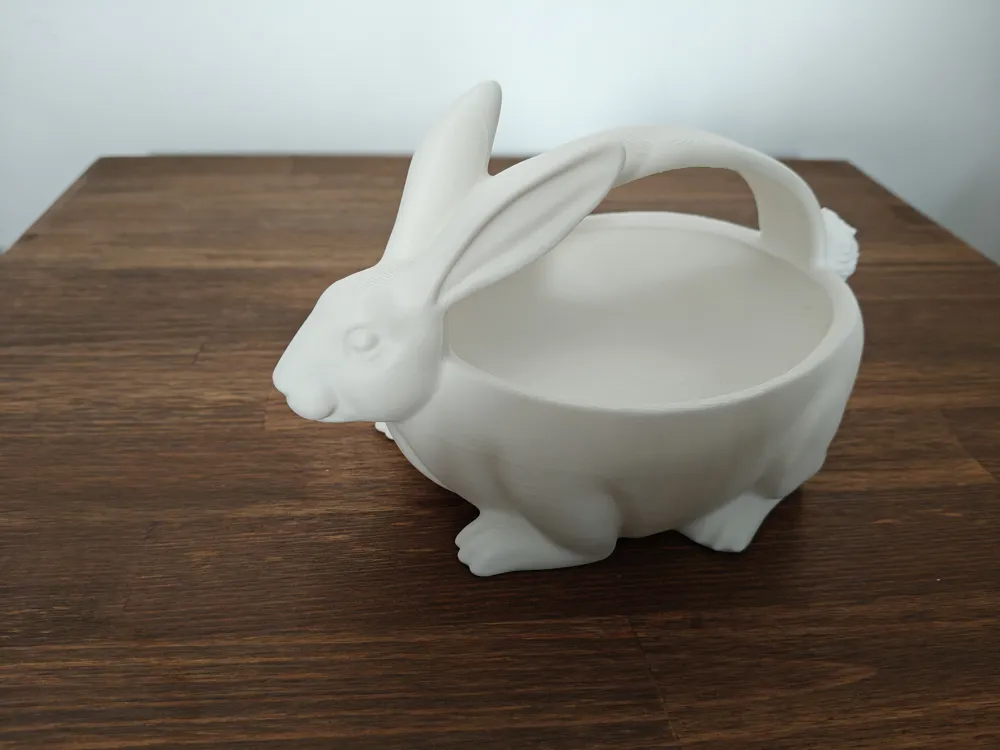 Cute Rabbit Bowl – Cute Storage & Decor Decorative - Free 3D Print ...