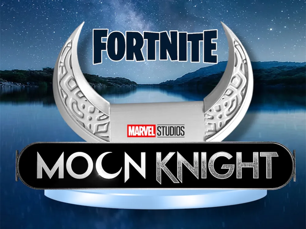 Moon Knight Fortnite Crescent Dart by Major League Mods - MakerWorld