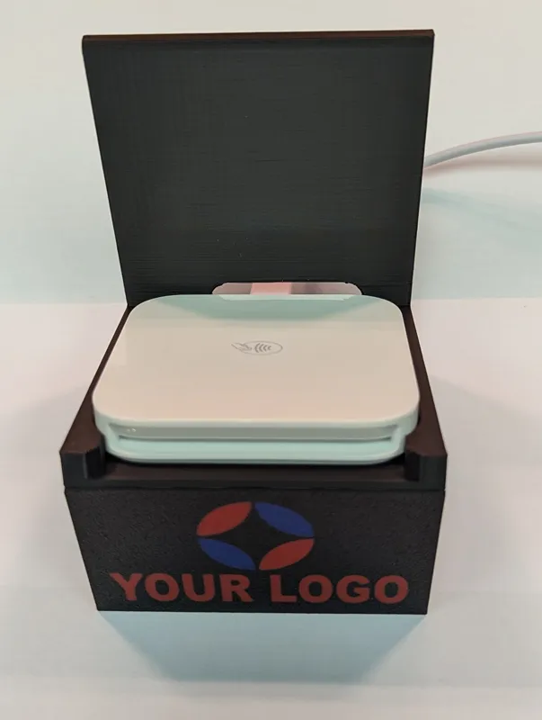 Square Card Reader Stand by Commodore_Creator - MakerWorld