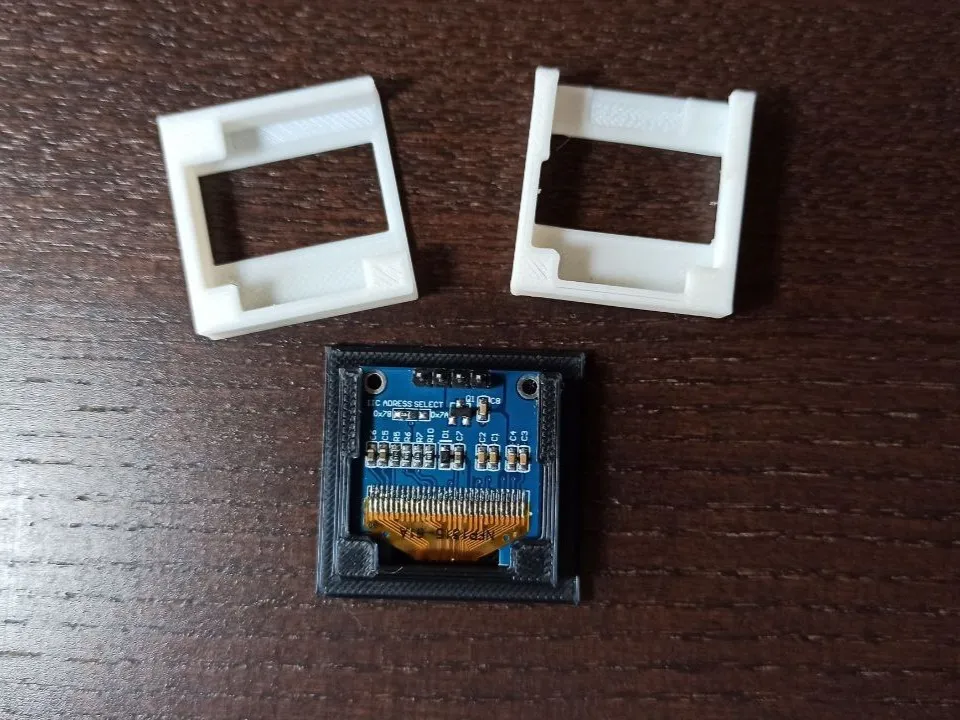 SSD1306 OLED display cover set by 3d_layerz - MakerWorld