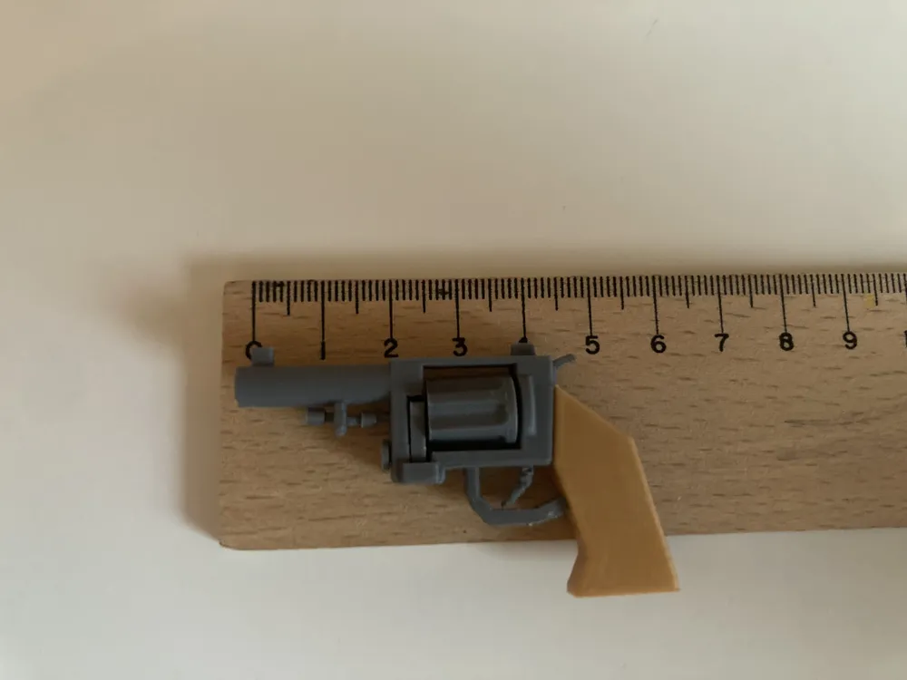 Functional mini Revolver - Free 3D Print Model - MakerWorld