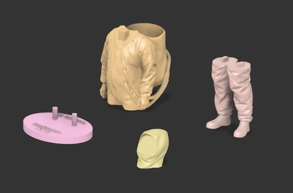 Backrooms Movie Popcorn Bucket - Free 3D Print Model - MakerWorld
