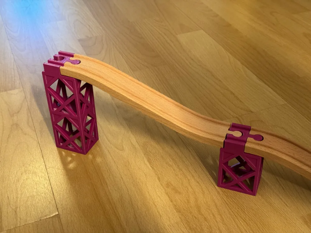 Stackable support (Brio compatible ) by Stulli - MakerWorld