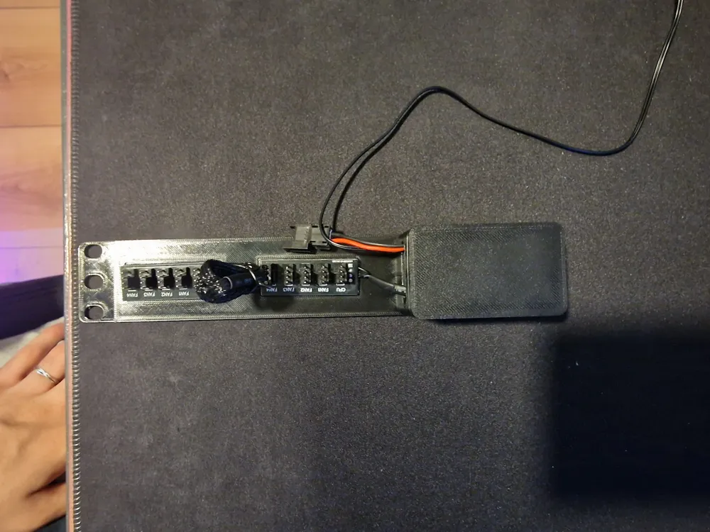 10" Rack 1U Fan Controller Panel by RyzerPhenix MakerWorld: Download ...