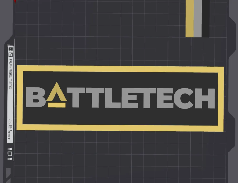 Battletech Logo Wall Mount by Graeber - MakerWorld