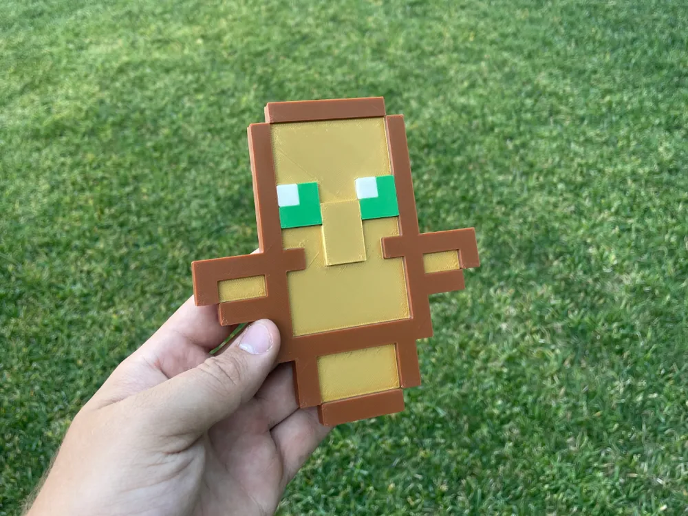 Minecraft Totem Of Undying - Free 3D Print Model - MakerWorld