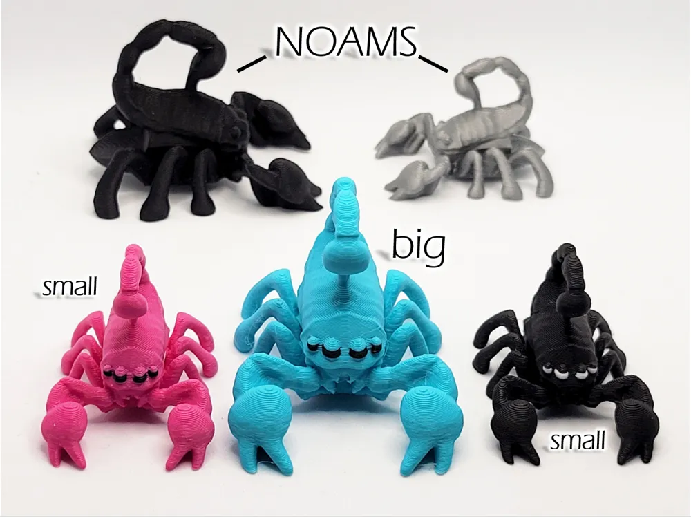 Jumping Scorpion - Free 3D Print Model - MakerWorld