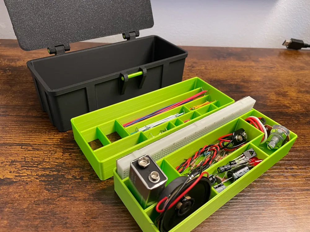 Electrical Kit insert for Box by whynotmangoes - MakerWorld