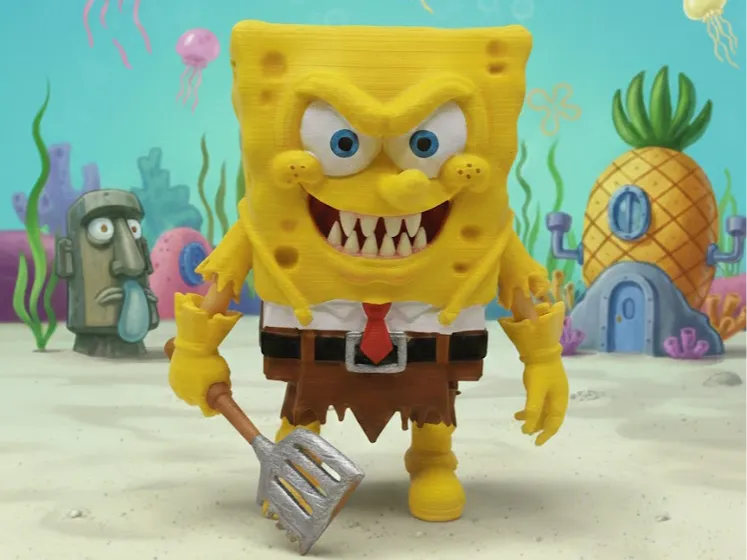 Bob l'éponge d'horreur – The Hash Slinging Slasher - Modèle d ...