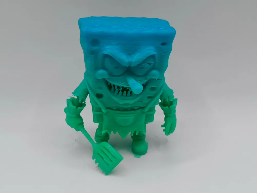 Horror SpongeBob – The Hash Slinging Slasher - Free 3D Print Model ...