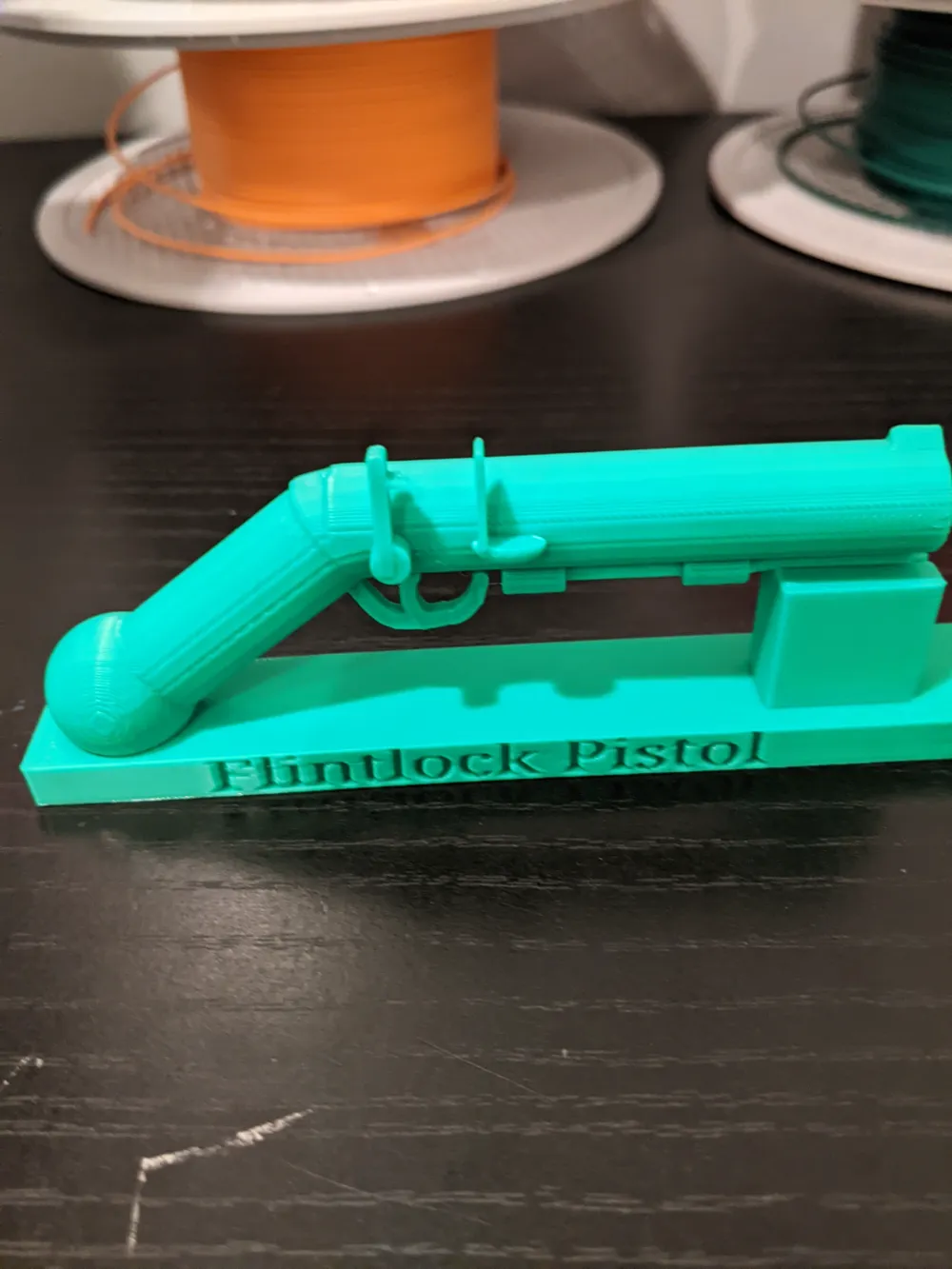 Flintlock Pistol Model Stand by Red's Prints - MakerWorld
