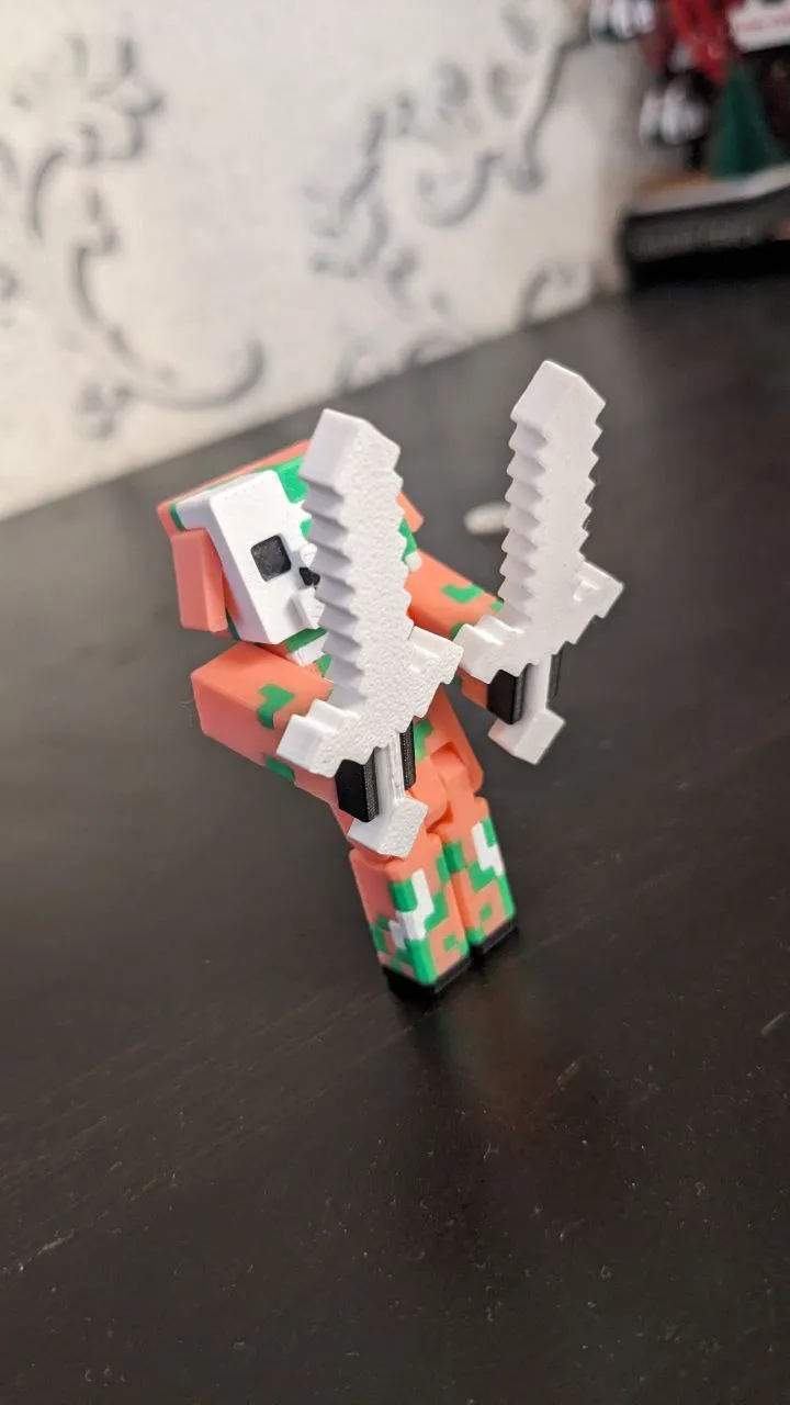 Minecraft Diamond Sword - Free 3D Print Model - MakerWorld