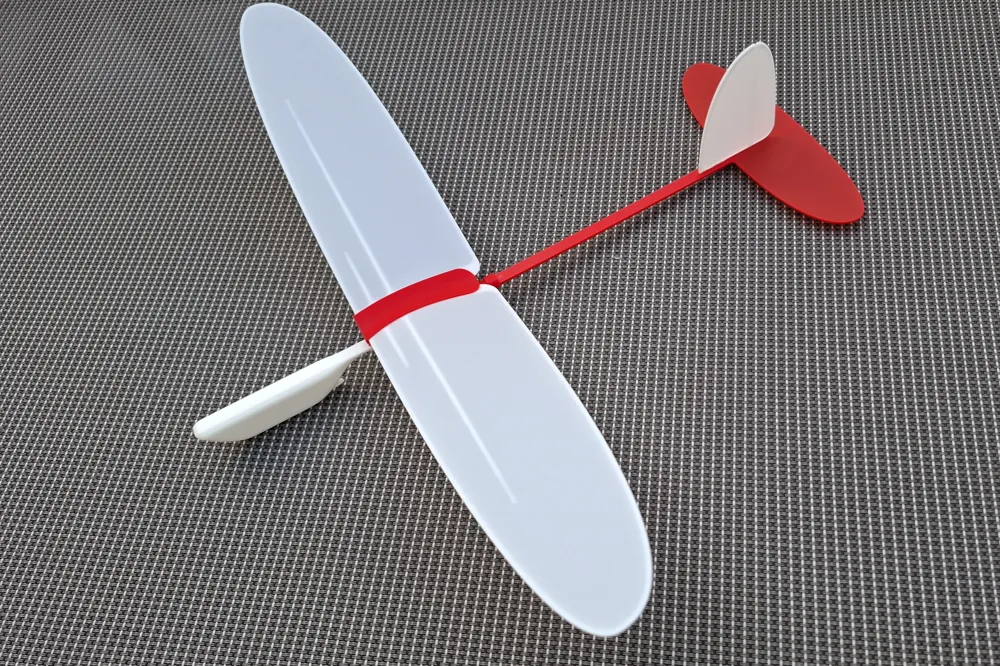 Free-flight glider model "WingStar" - Free 3D Print Model - MakerWorld