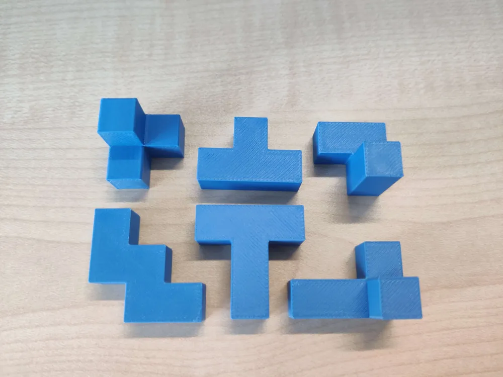 3D Puzzle Cube – Solid 3x3 Edition - Free 3D Print Model - MakerWorld