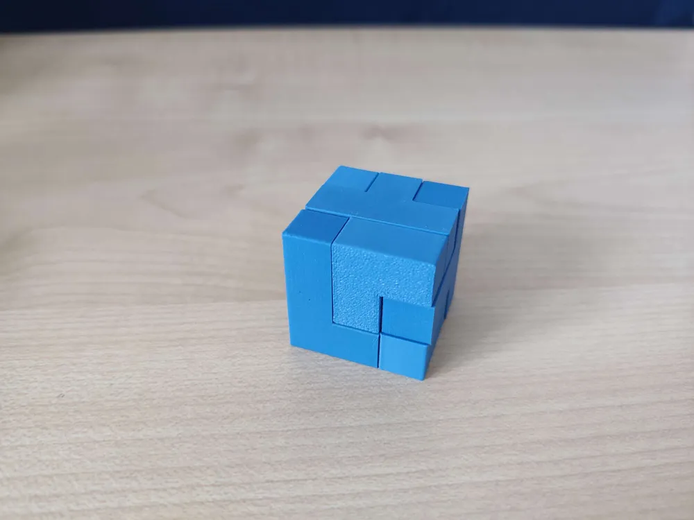3D Puzzle Cube – Solid 3x3 Edition by El Chloro MakerWorld: Download ...