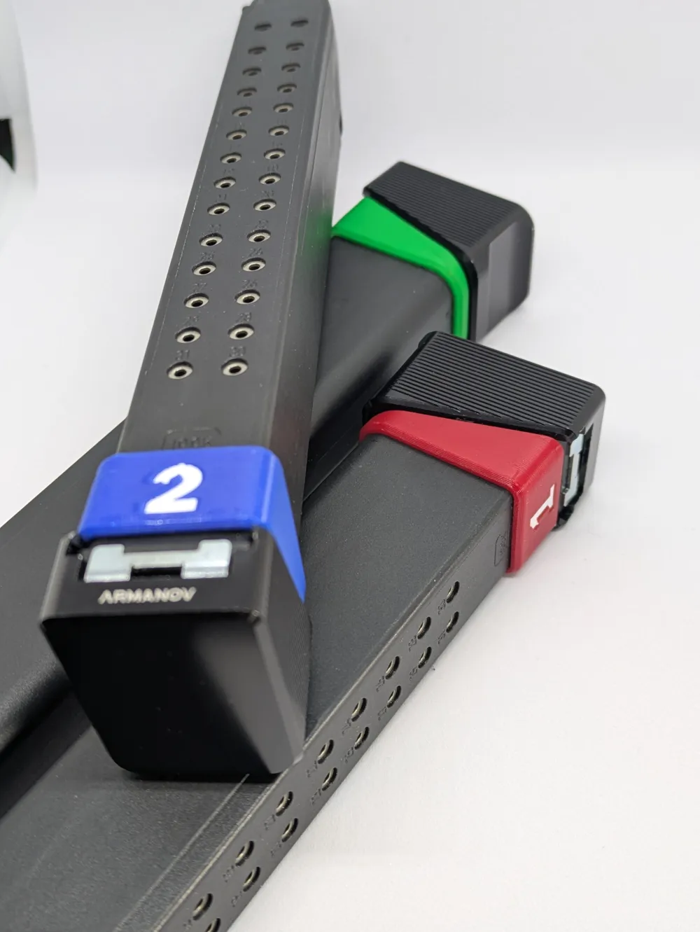Slide on ID tab for Glock magazines, Several types by Elothan ...
