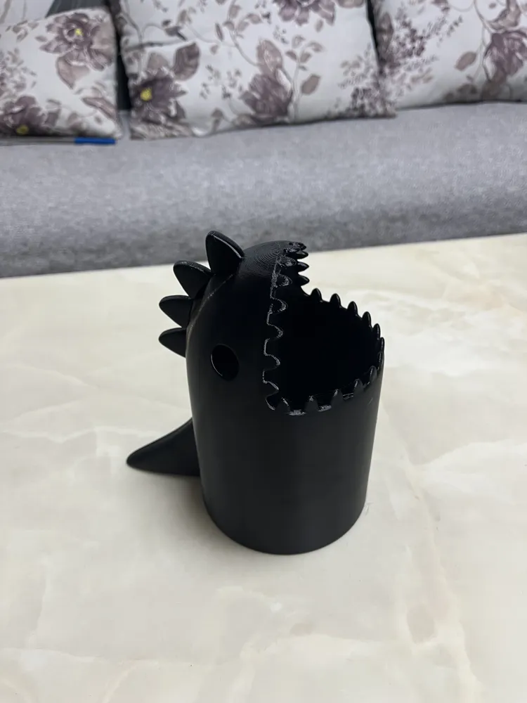 Dinosaur trash can - Free 3D Print Model - MakerWorld