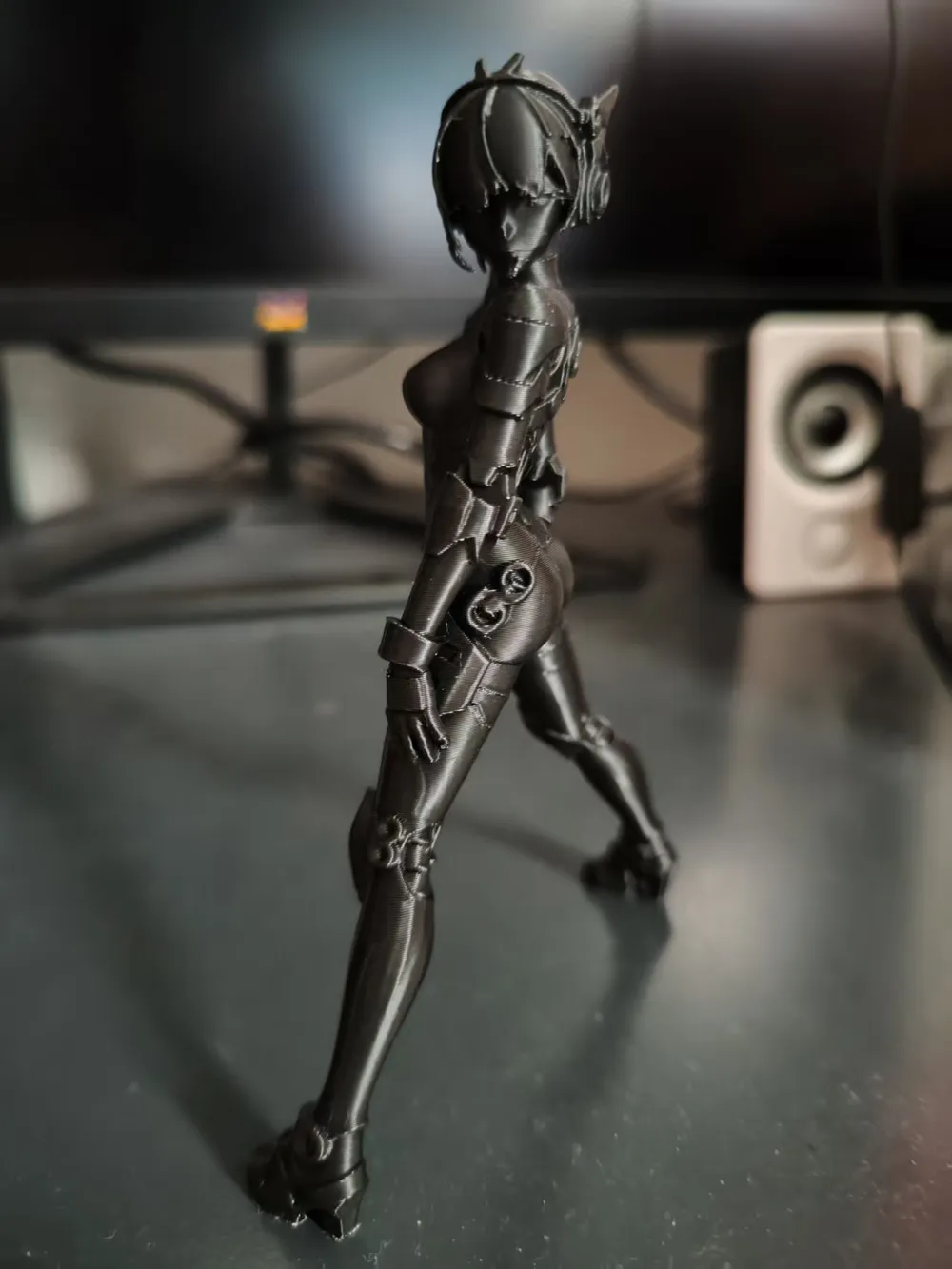 Cyber mecha lady2 by BennyJinn MakerWorld: Download Free 3D Models