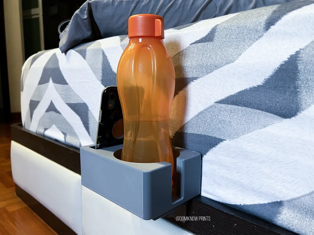 Bedside Cup and Phone Holder by DomiKnow Prints - MakerWorld
