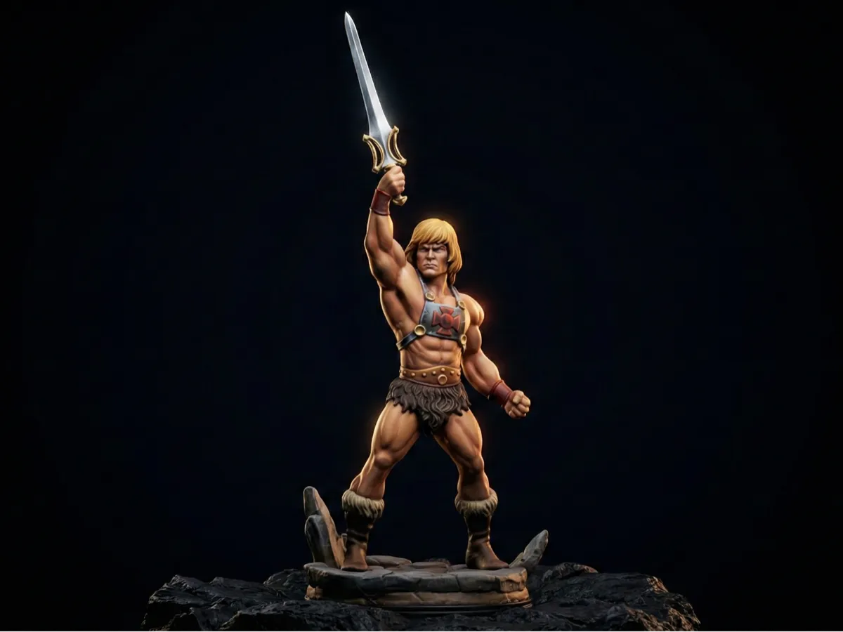 He-Man: Defender of Grayskull - Free 3D Print Model - MakerWorld