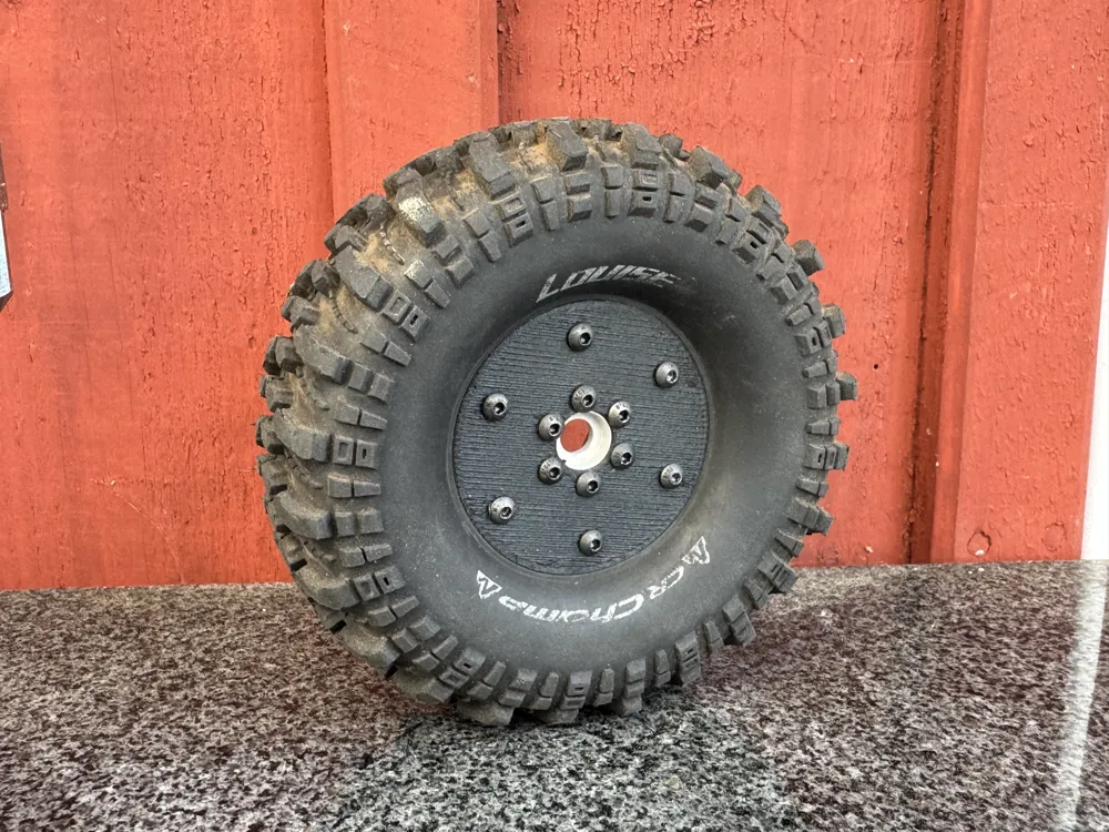 1.9 beadlock wheel for light weight crawlers - Free 3D Print Model ...