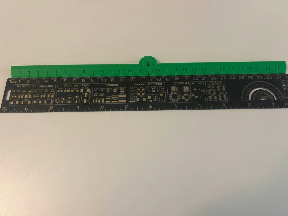 Folding Ruler and Protractor Combo by Voodoo_1 MakerWorld: Download ...