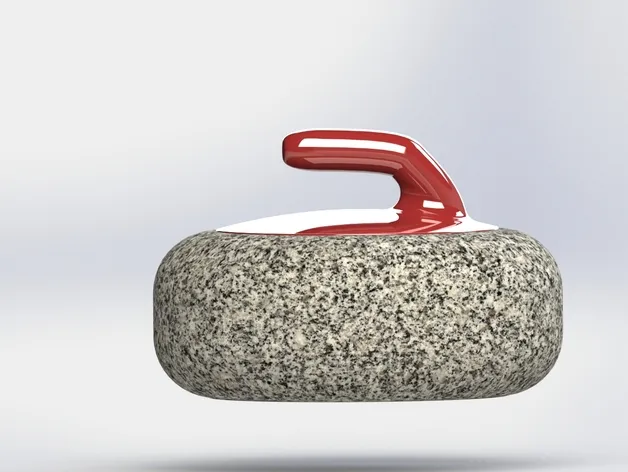 Curling Stone by PartyLime - MakerWorld