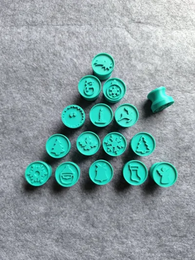 Mini Stamp&Snack Cookie Cutters with recipe ;) by 3DOmli - MakerWorld