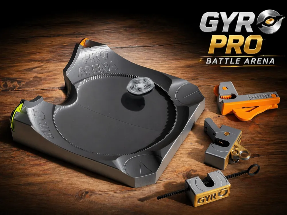Gyro - PRO Battle Arena - Free 3D Print Model - MakerWorld