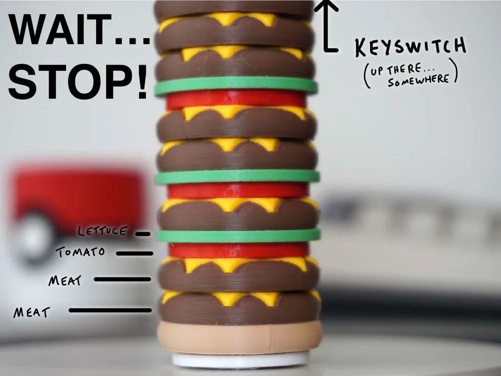 Burger Fidget Clicker - Infinity Edition by jaayjeee MakerWorld ...