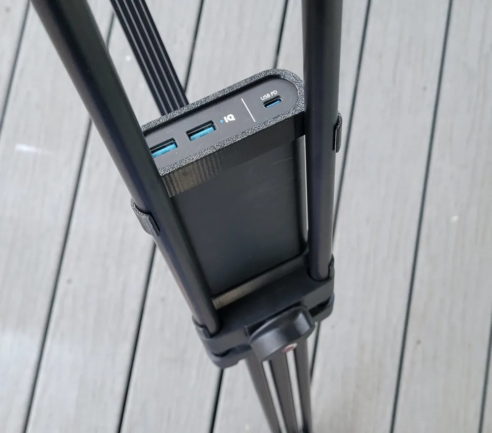 Anker PowerCore+ 26800 tripod mounting bracket by ArticulatedPotato ...
