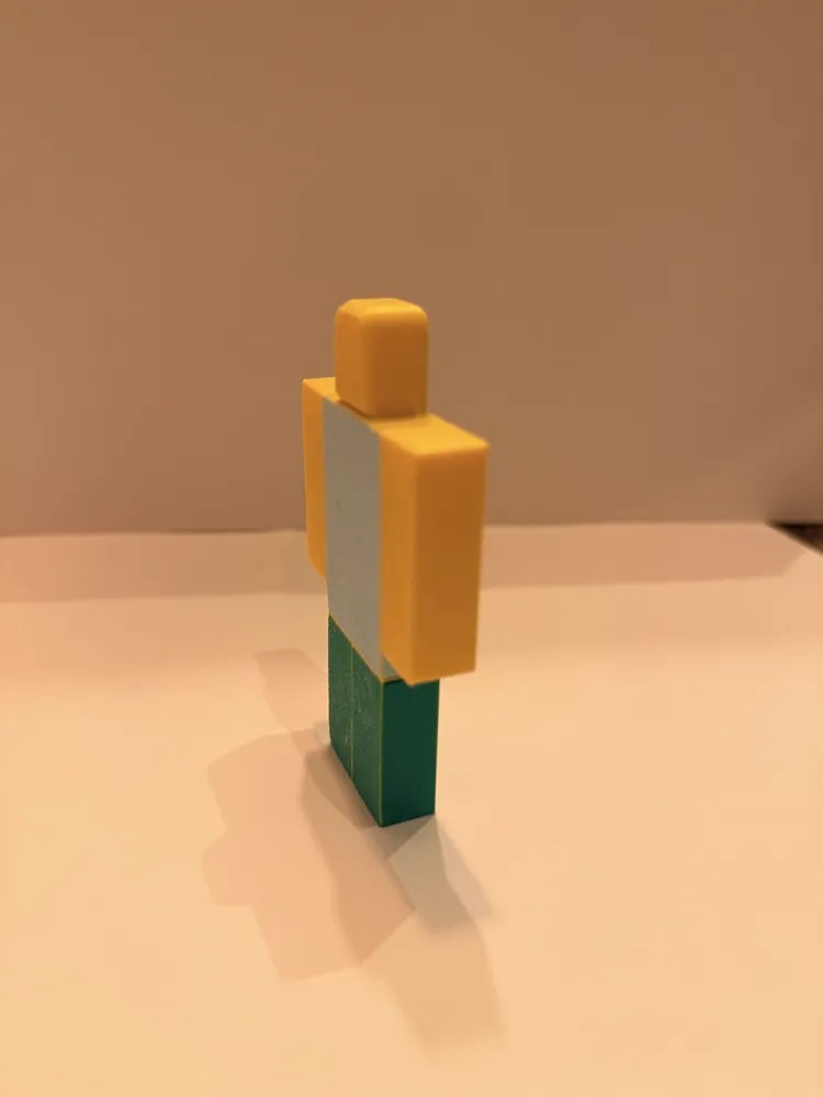 Roblox Noob Avatar - Free 3D Print Model - MakerWorld