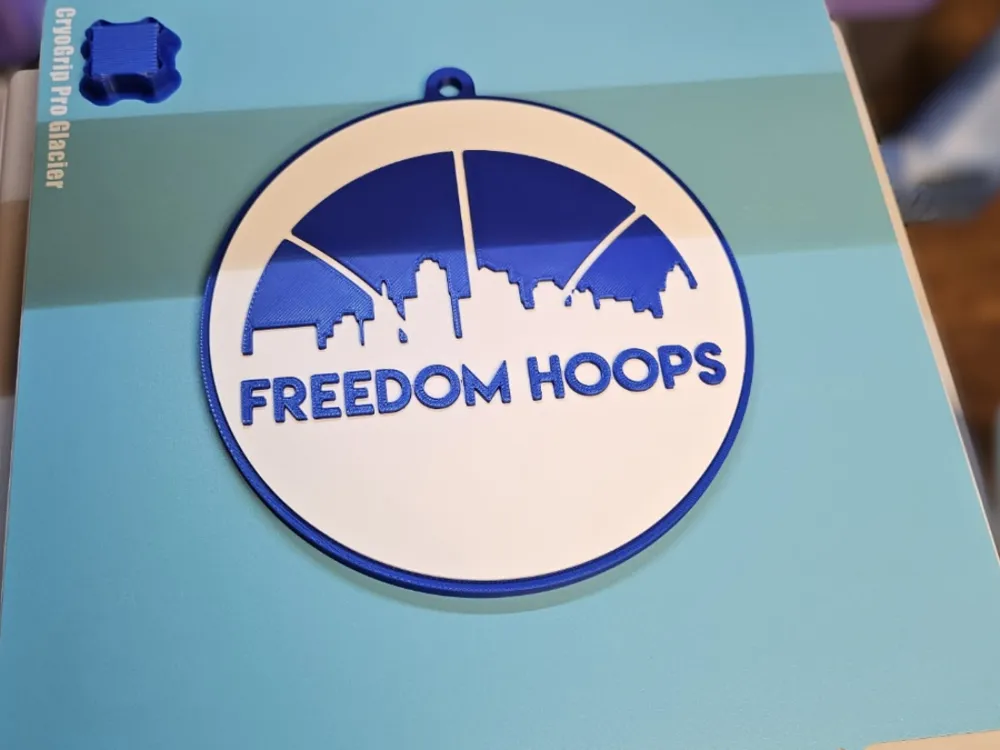 Medalhão de Corrente do Rally Freedom Hoops - Modelo gratuito para ...