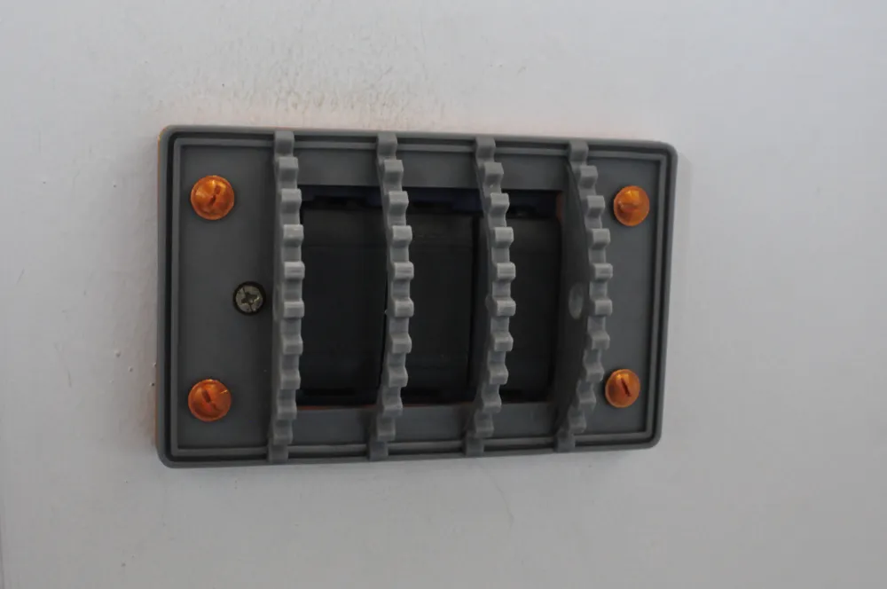 steampunk light switch cover (eu plates) - Free 3D Print Model - MakerWorld