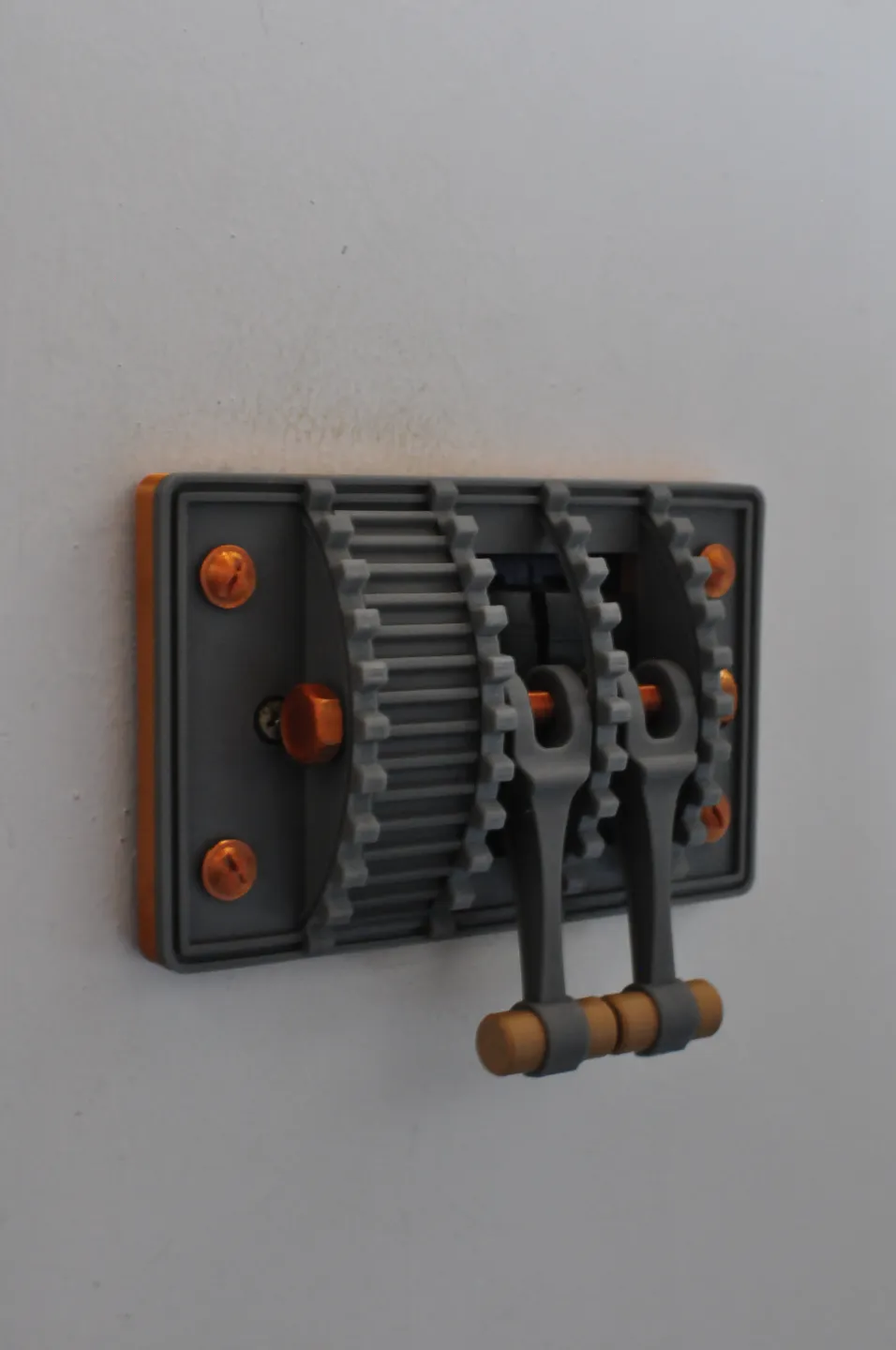steampunk light switch cover (eu plates) by Novera MakerWorld: Download ...