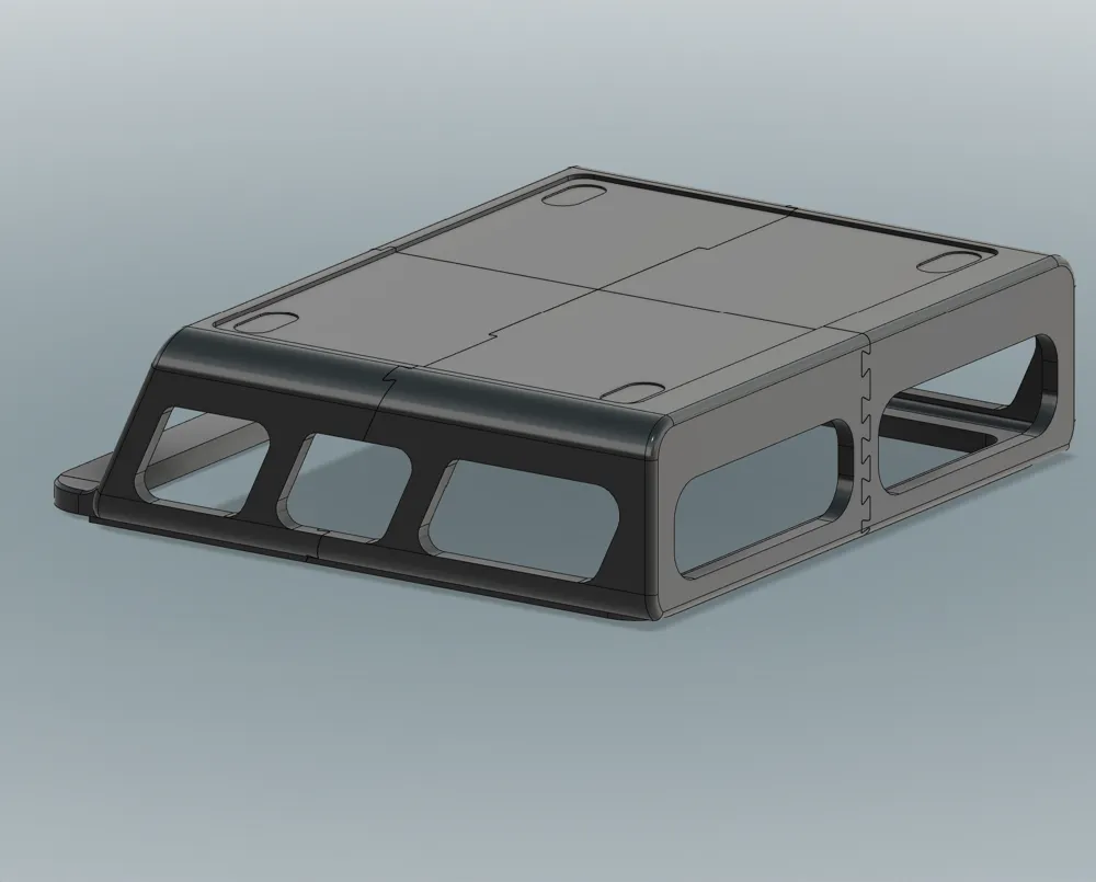 Mini AMS Riser for X1C and P1S Remixed by 3DTMAC - MakerWorld