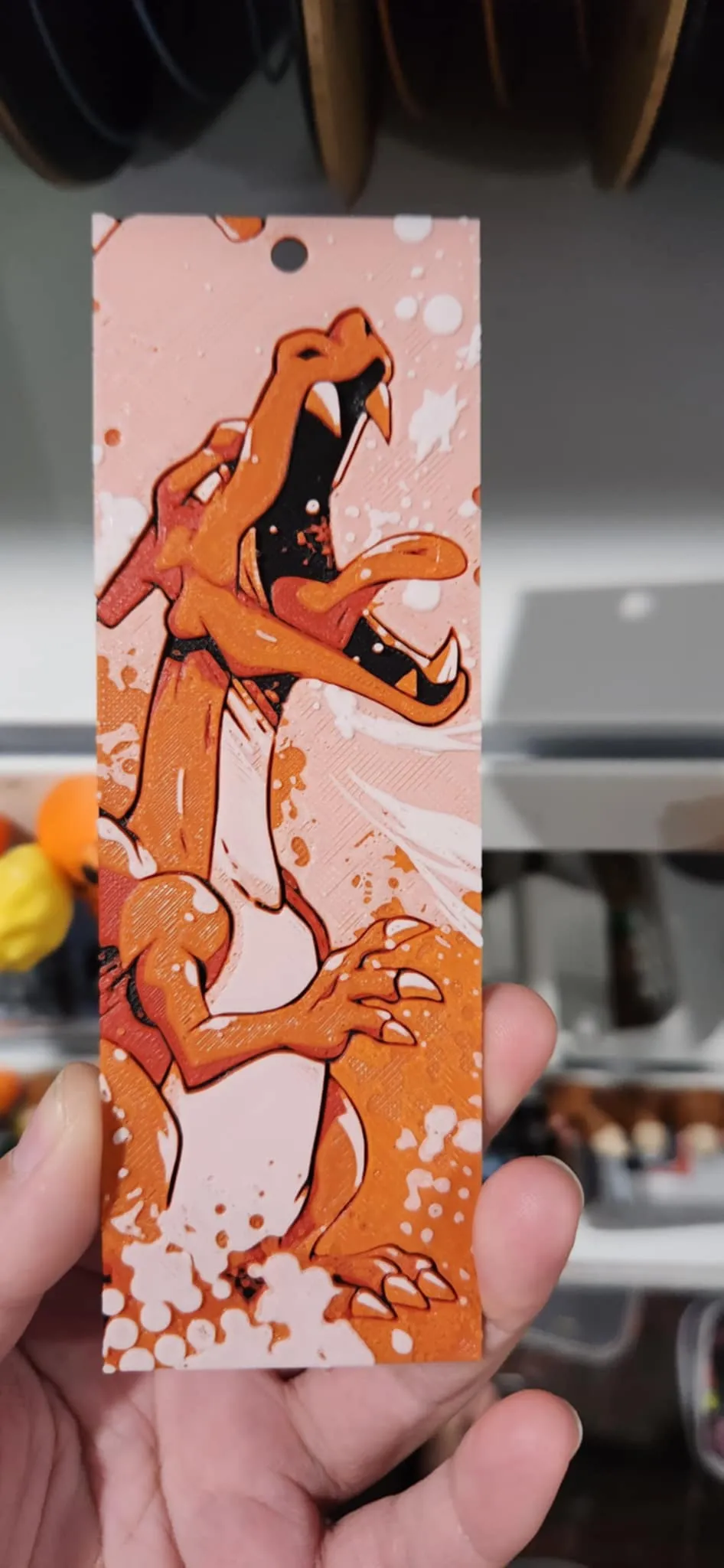 Hueforge Charizard Bookmark by Shannon MakerWorld: Download Free 3D Models