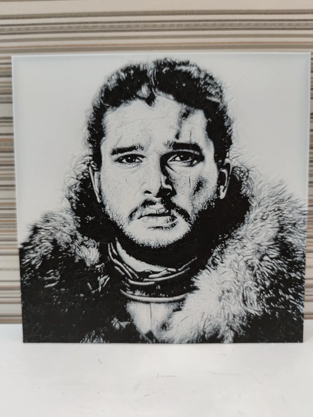 Hueforge Jon Nieve by Litolunar - MakerWorld