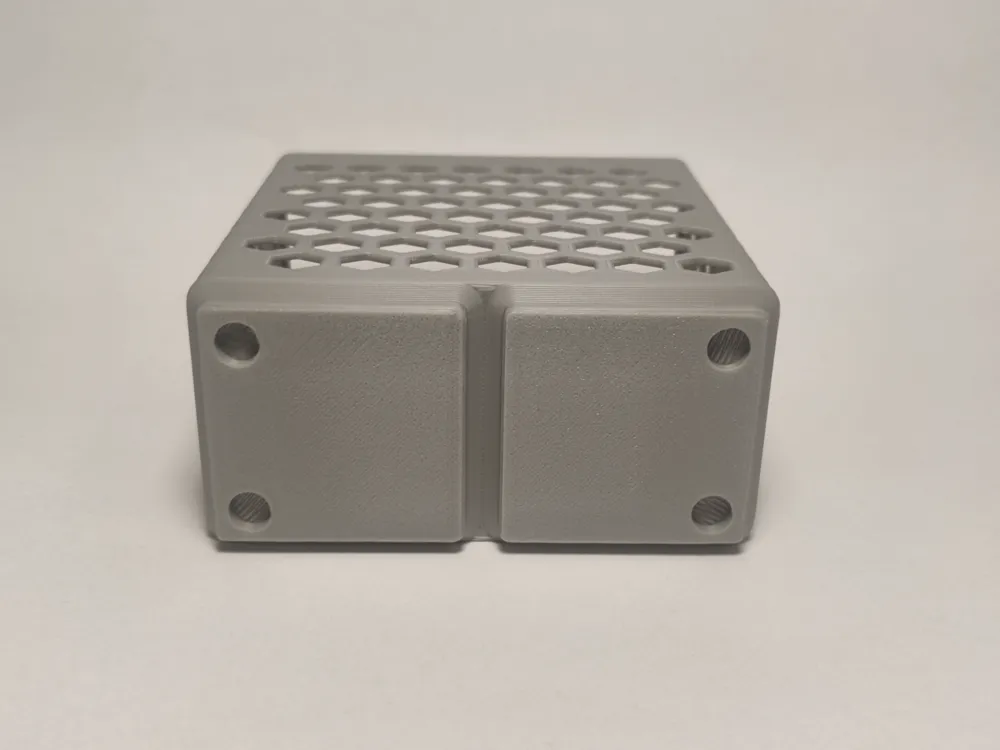 Gridfinity Bin 1x2 - Tall - Hex Wall Remixed by Levi Moore MakerWorld ...