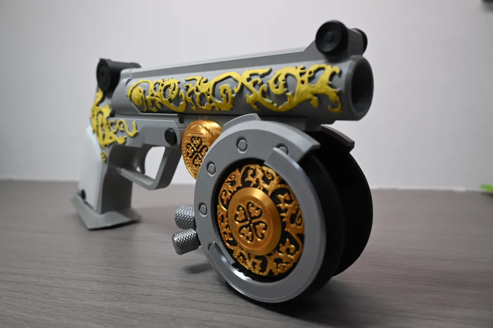 Resident Evil 4 Ada Wong Grappling Hook Gun - Free 3D Print Model ...