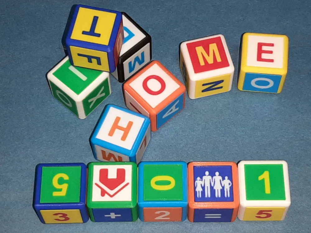 Letter cubes by Roofus MakerWorld: Download Free 3D Models