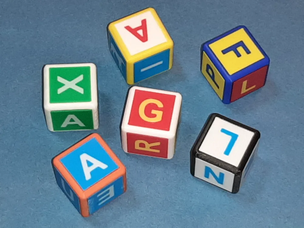 Letter cubes by Roofus MakerWorld: Download Free 3D Models