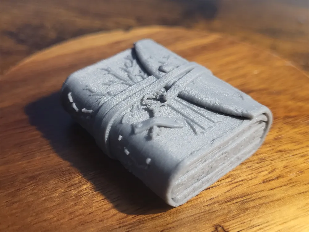 DnD Mage Journal Spellbook Miniature by Jonparrish3DMakerWorld ...