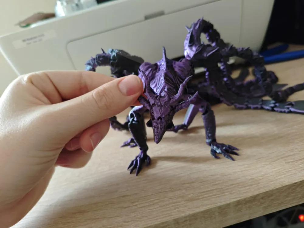 Eldritch Sea Dragon by Deus Cat MakerWorld: Download Free 3D Models