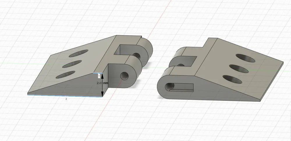 Small RC Plane Hinge by WingOver MakerWorld: Download Free 3D Models
