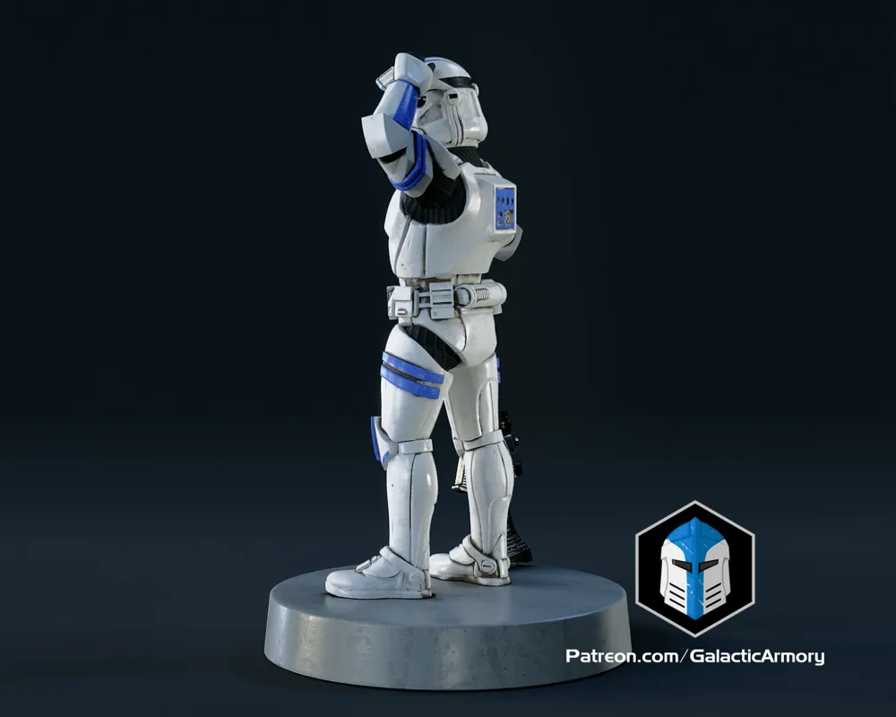 Clone Trooper Figurine - Specialist by Galactic Armory - MakerWorld