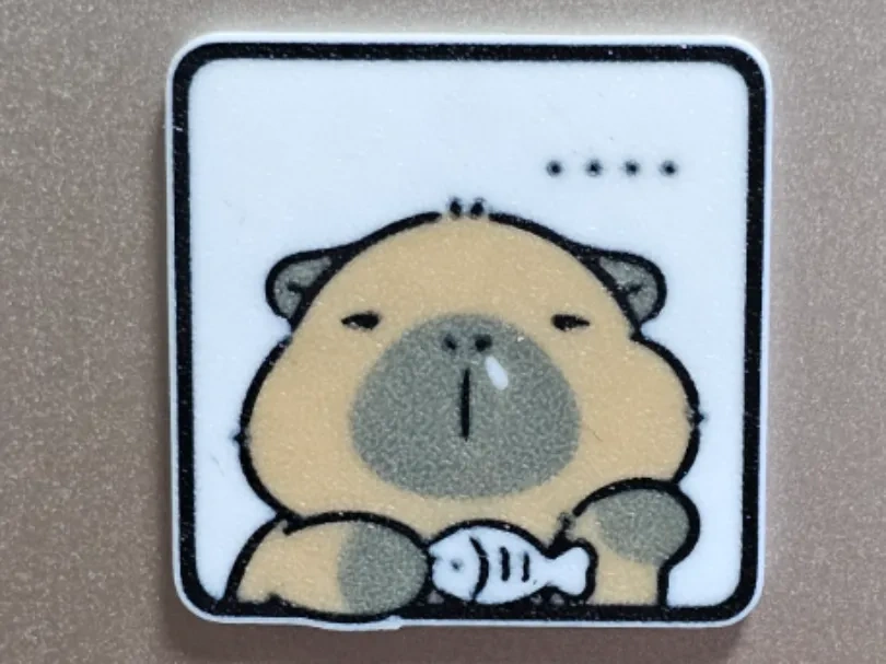 Capybara Refrigerator Magnet Set (8/24) by 狂飙di小猪 - MakerWorld