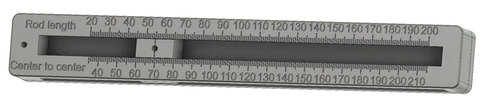 RC link measuring tool XL by Kent MakerWorld: Download Free 3D Models