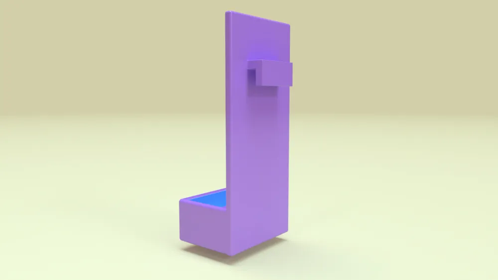 vertical business card display for grid cubes by Sprinkle Bat ...