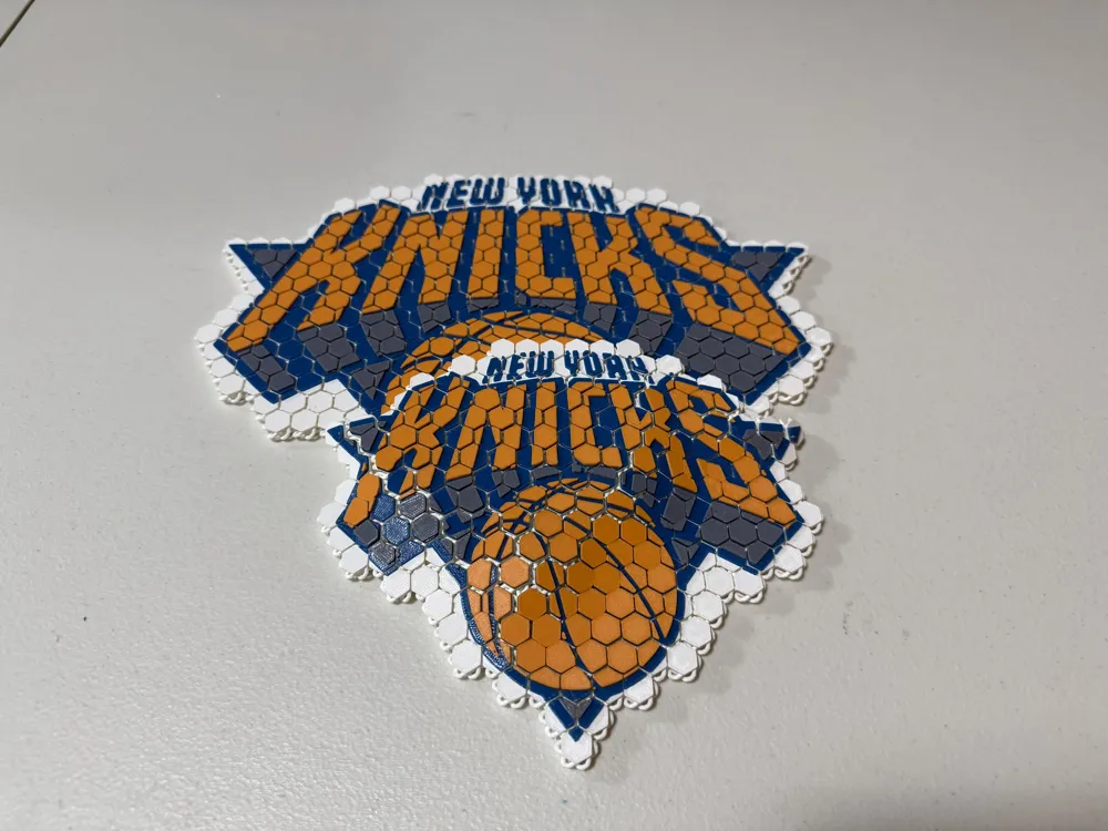 New York Knicks Satisfying NASA Fabric - Free 3D Print Model - MakerWorld